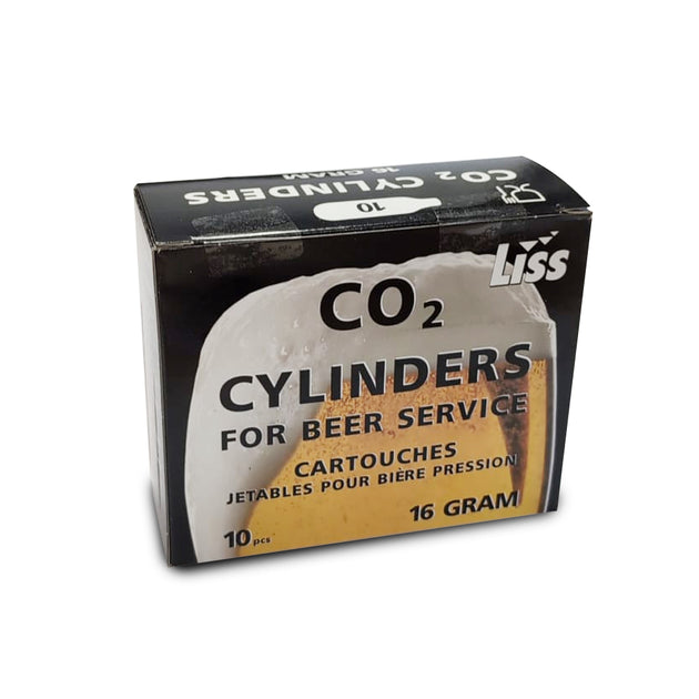 Non-Threaded 16g Co2 Bulbs (10 Pack)