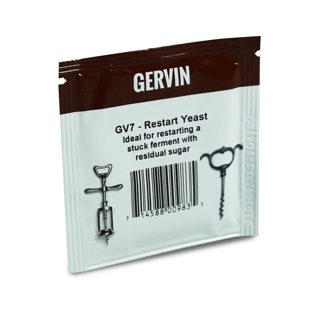 Gervin Yeast GV7 - ReStart Wine Yeast