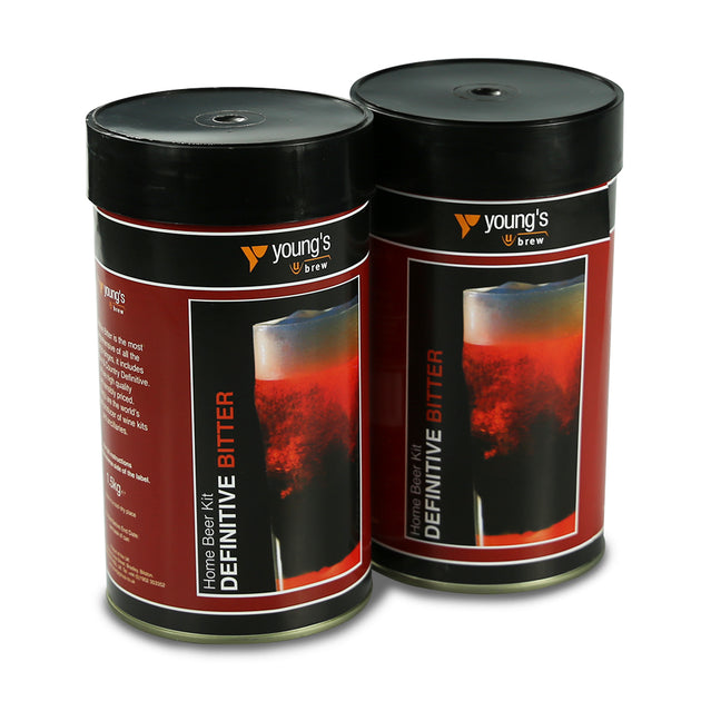 Youngs Definitive 40 Pint Beer Kit - Bitter (2 Pack)