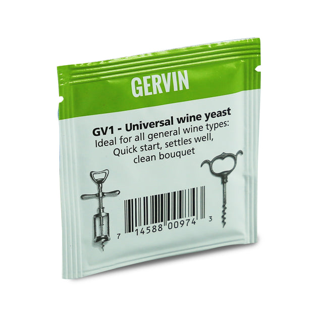 Gervin Yeast GV1 - Universal Wine Yeast