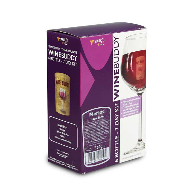 Wine Buddy 6 Bottle 7 Day Wine Kits